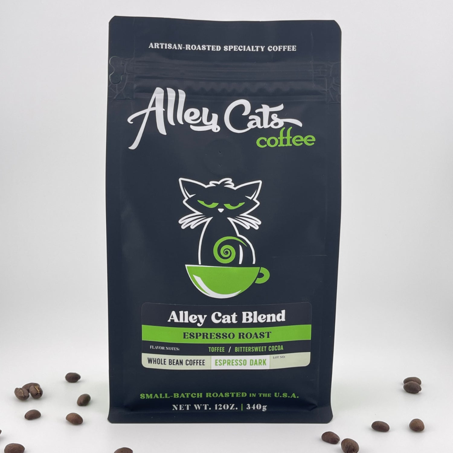 Alley Cat Blend - Espresso - Medium Roast – Alley Cats Coffee